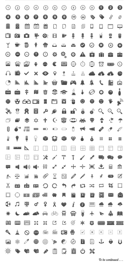 350 Pixel Perfect Glyphs Icons